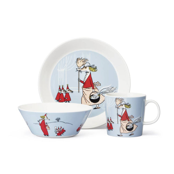 Fillyjonk Plate 19cm Lightblue - The Official Moomin Shop