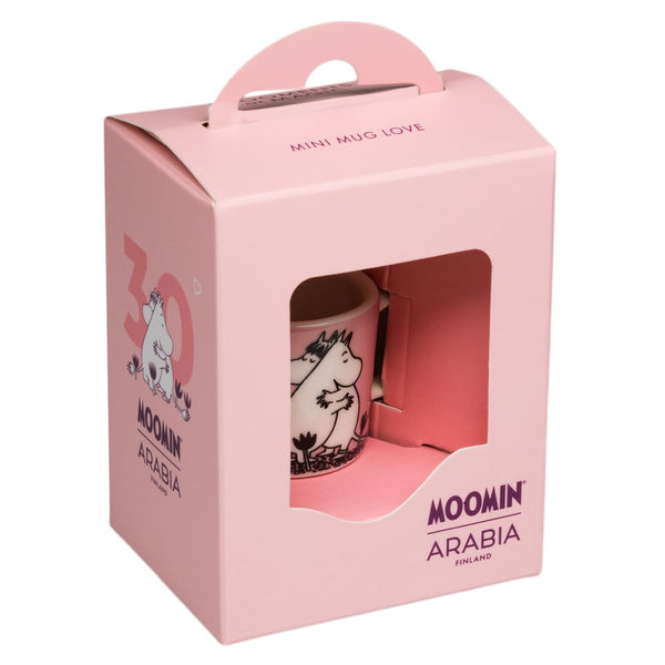 Moomin Love 30 Mini Mug Pink Box - The Official Moomin Shop