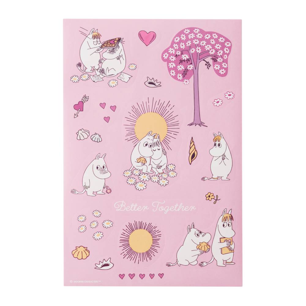 Moomin Sweethearts Decorative Stickers - The Official Moomin Shop