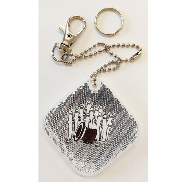 Hattifattener Reflector Square - The Official Moomin Shop
