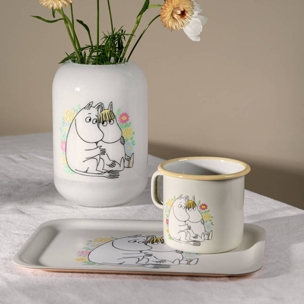 Moomin Flowers Vase 19cm - The Official Moomin Shop