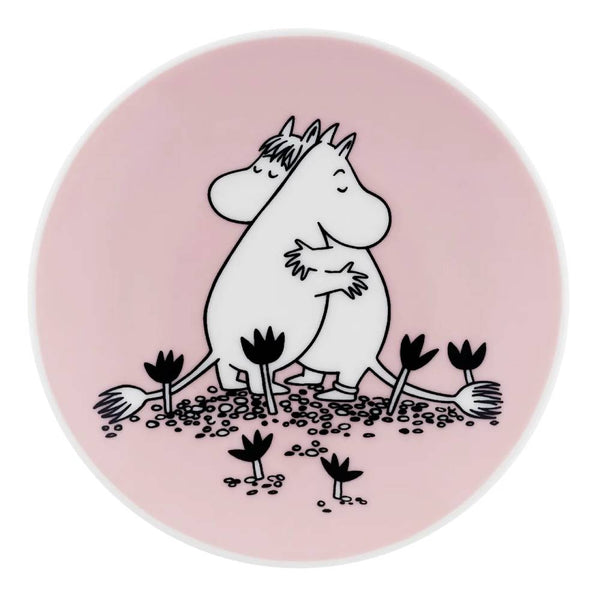 Moomin Love Mini Plate 10,5cm Pink - The Official Moomin Shop