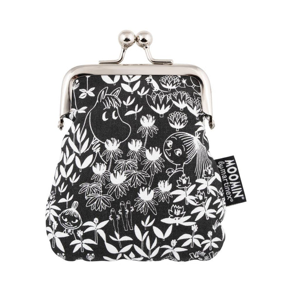 Moomin Primrose Purse Black - The Official Moomin Shop
