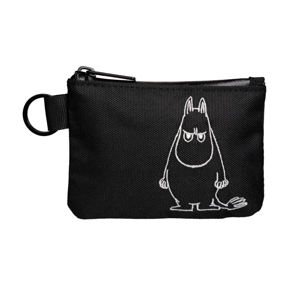 Moomintroll Angry Purse Black - The Official Moomin Shop