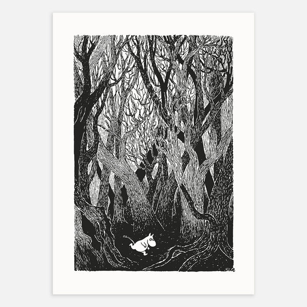 Moomintroll Running Poster - The Official Moomin Shop