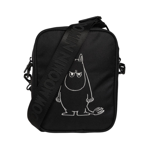 Moomintroll Angry Shoulder Bag Black - The Official Moomin Shop