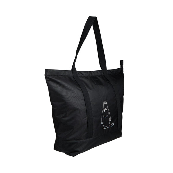 Moomintroll Angry Shopping Bag Black - The Official Moomin Shop