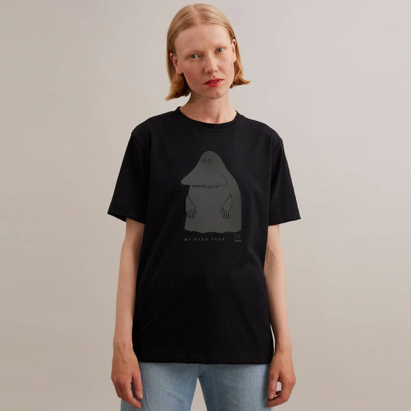 The Groke T-shirt Black - The Official Moomin Shop