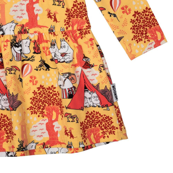 Moomin Camping Dress Yellow - The Official Moomin Shop