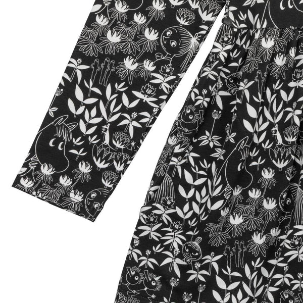 Moomin Primrose Dress Black - The Official Moomin Shop