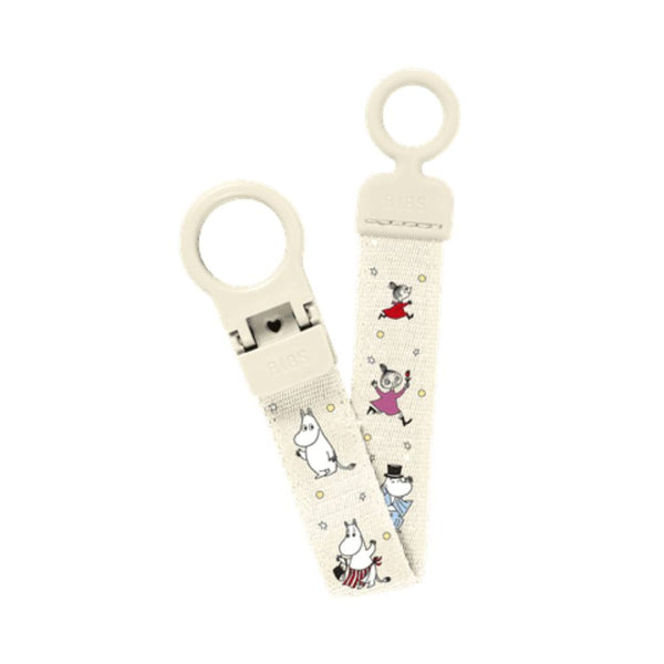 Moomin Friends Pacifier Clip Loop Ivory - The Official Moomin Shop
