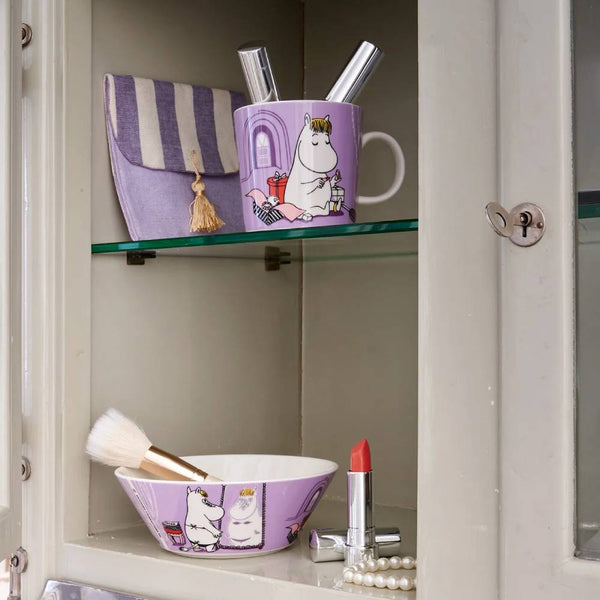 Snorkmaiden Riviera Mug 0,3L Lilac - The Official Moomin Shop