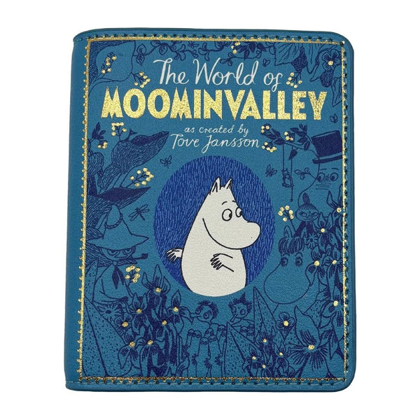 The World of Moominvalley Wallet Blue - The Official Moomin Shop