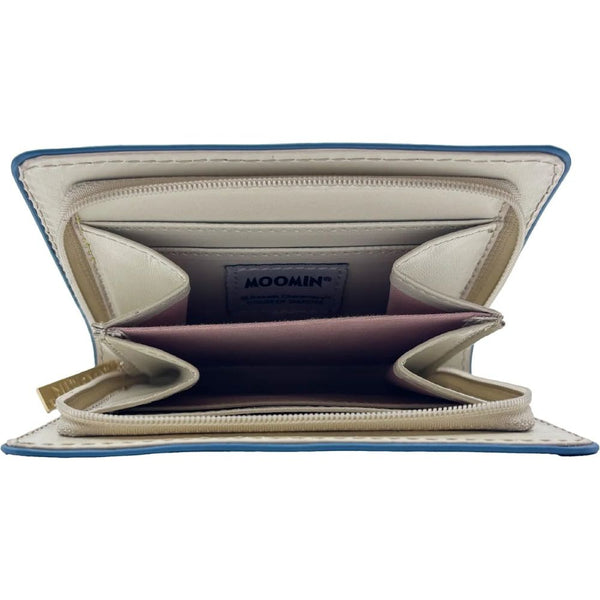 The World of Moominvalley Wallet Blue - The Official Moomin Shop