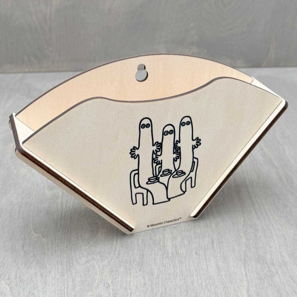 Hattifatteners Coffee Filter Holder B&W - The Official Moomin Shop