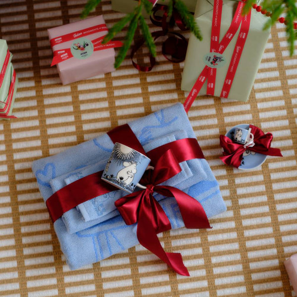 Moomin Blue Love Mini Plate 10,5cm - Moomin Arabia - The Official ...