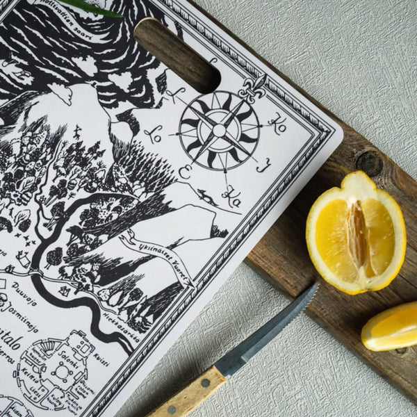 Moomin Map Cutting Board - The Official Moomin Shop