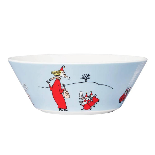 Fillyjonk Bowl 15cm Lightblue - The Official Moomin Shop