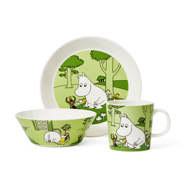 Moomintroll and Martians Plate - Moomin Arabia - The Official Moomin Shop