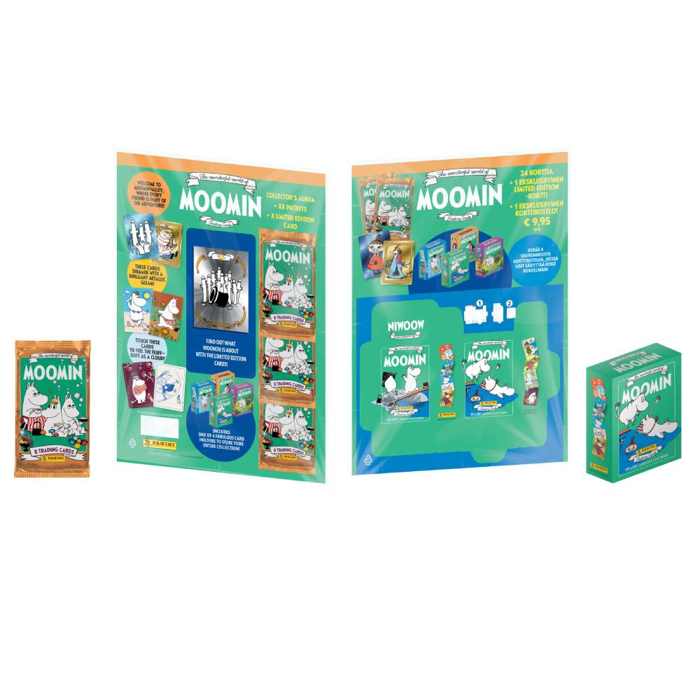 Moomin Trading Card The Wonderful World of Moomin Multipack - The ...