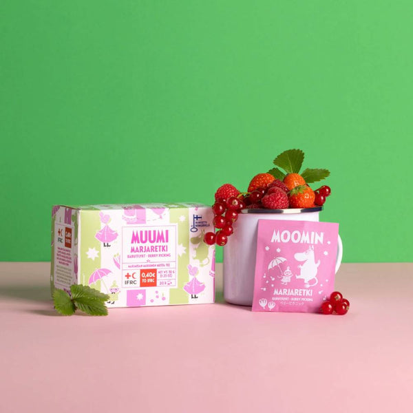 Moomin Berry Picking Bagged Tea 20-pack - The Official Moomin Shop