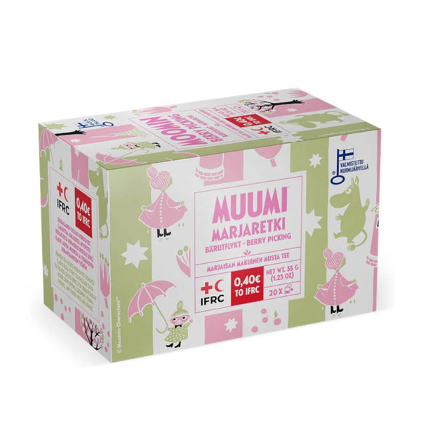 Moomin Berry Picking Bagged Tea 20-pack - The Official Moomin Shop