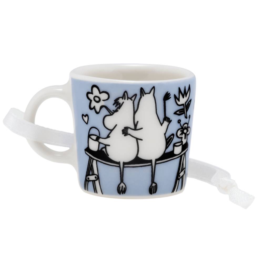 Moomin Blue Love Mini Mug - The Official Moomin Shop