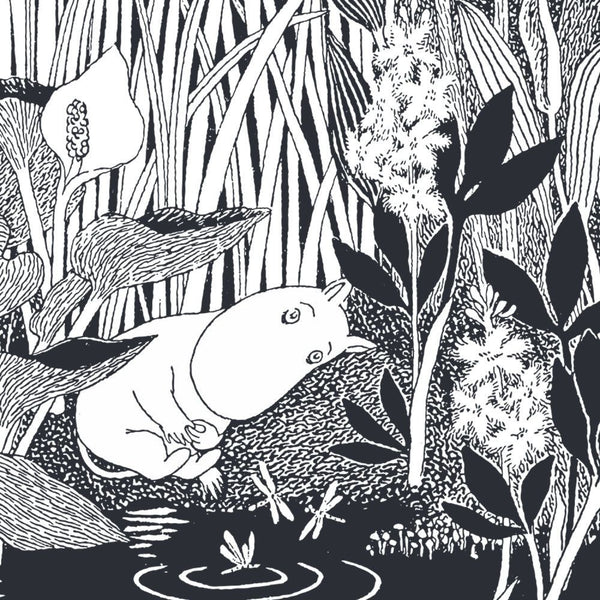 Moomintroll Sleeping Greeting Card - The Official Moomin Shop